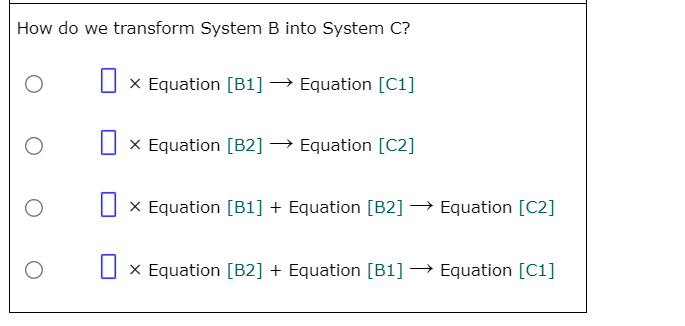 Solved Consider the following three systems of linear | Chegg.com