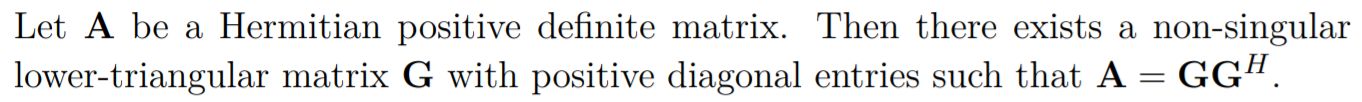 Solved Let A be a Hermitian positive definite matrix. Then | Chegg.com
