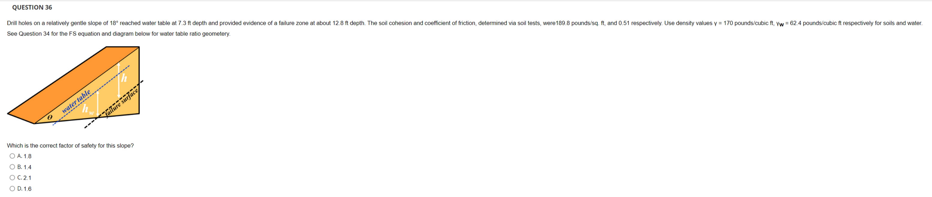 Solved QUESTION 36 See Question 34 for the FS equation and | Chegg.com
