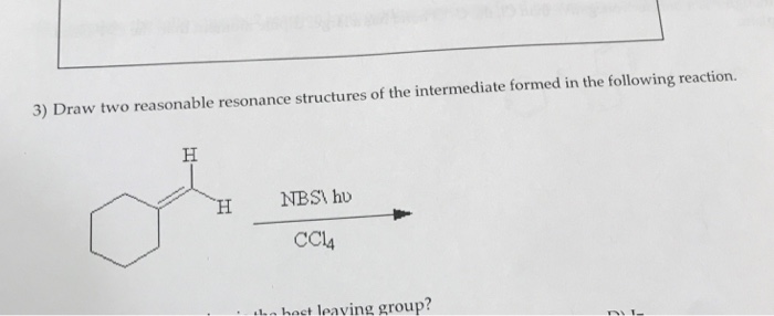 Solved Draw two reasonable resonance structures of the | Chegg.com