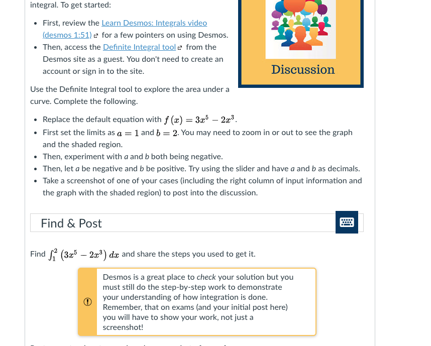 Solved integral. To get started First, review the Learn | Chegg.com