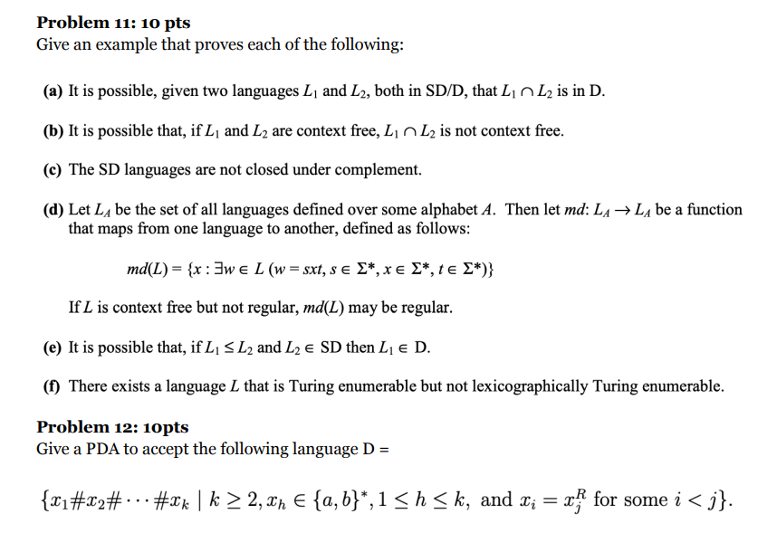 Solved Problem 6: 10 pts Consider the following NFA state | Chegg.com