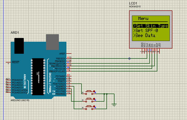 I used this code in Arduino to have this LCD | Chegg.com