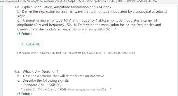 amplitude signal sinusoidal