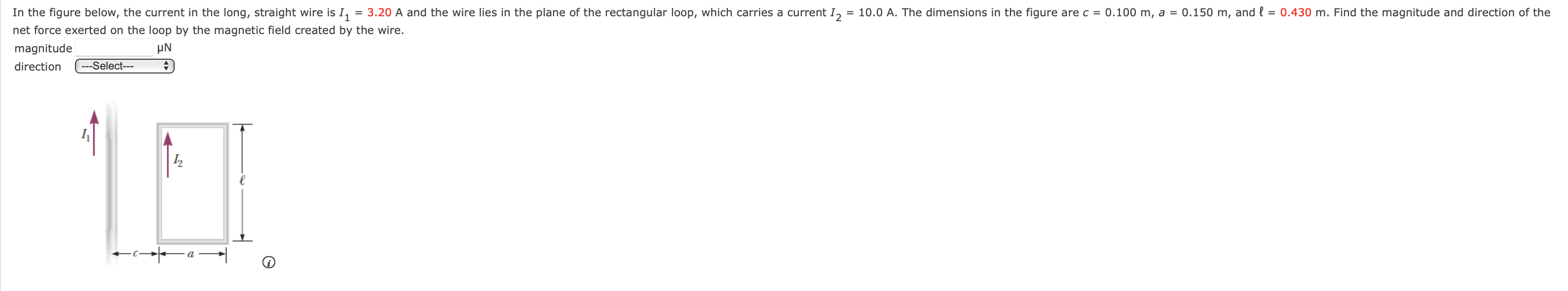 Solved net force exerted on the loop by the magnetic field | Chegg.com
