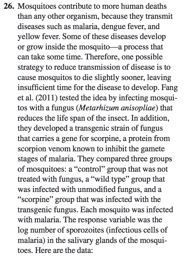 Solved 26. Mosquitoes contribute to more human deaths than | Chegg.com
