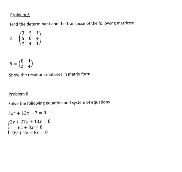 Solved Create only ONE Mathematica file to solve the | Chegg.com