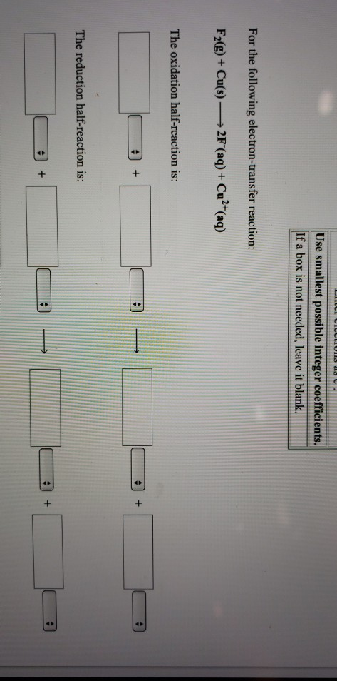 Solved со сосов Use smallest possible integer coefficients. | Chegg.com
