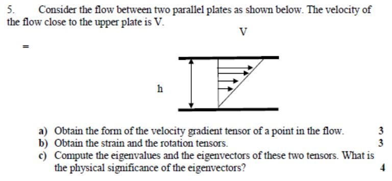 Solved 5. Consider the flow between two parallel plates as | Chegg.com