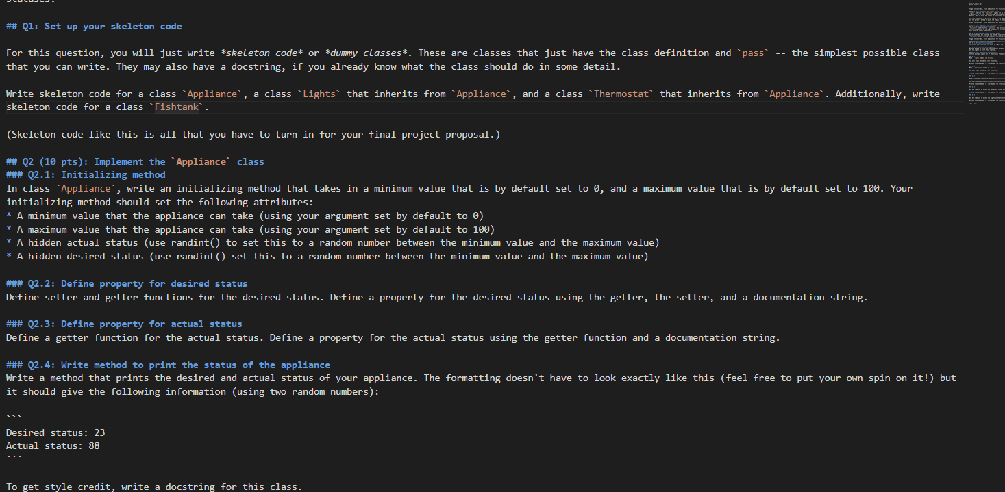 Solved ##### Q1: Set up your skeleton code that you can | Chegg.com