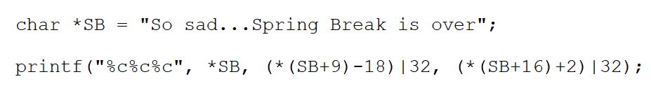 Solved Given this code snippet, what would print? enum | Chegg.com