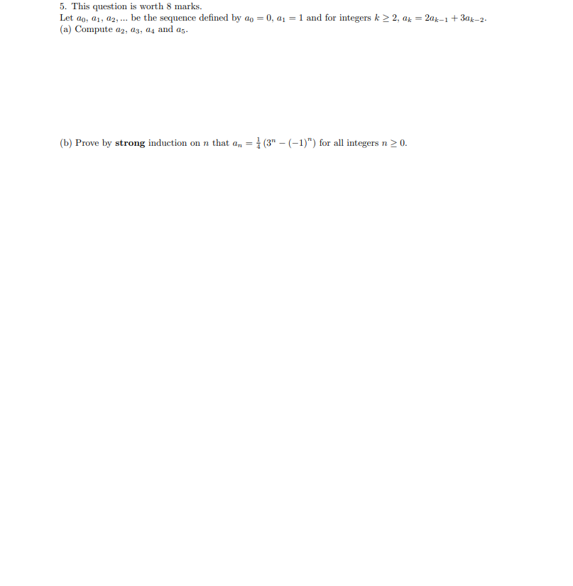 Solved DISCRETE MATH To prove a statement is false, you | Chegg.com