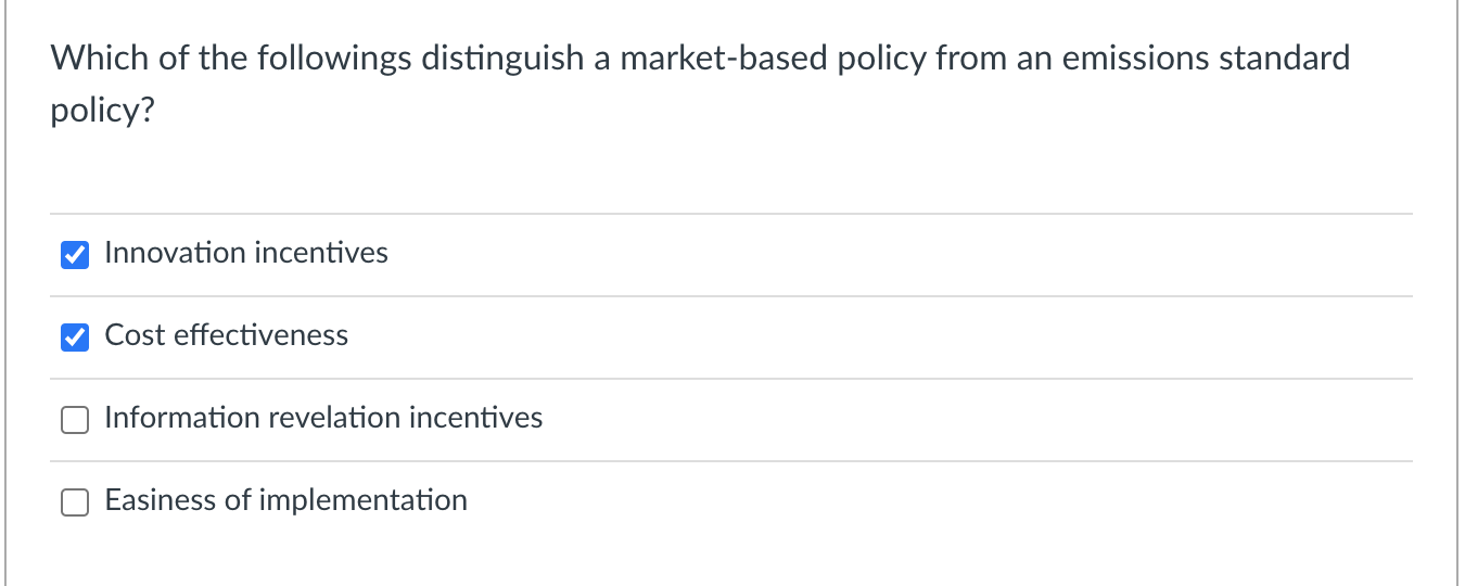Solved Which of the followings distinguish a market-based | Chegg.com