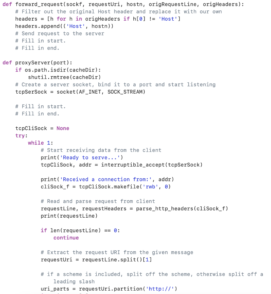 In this lab, you will learn how web proxy servers | Chegg.com