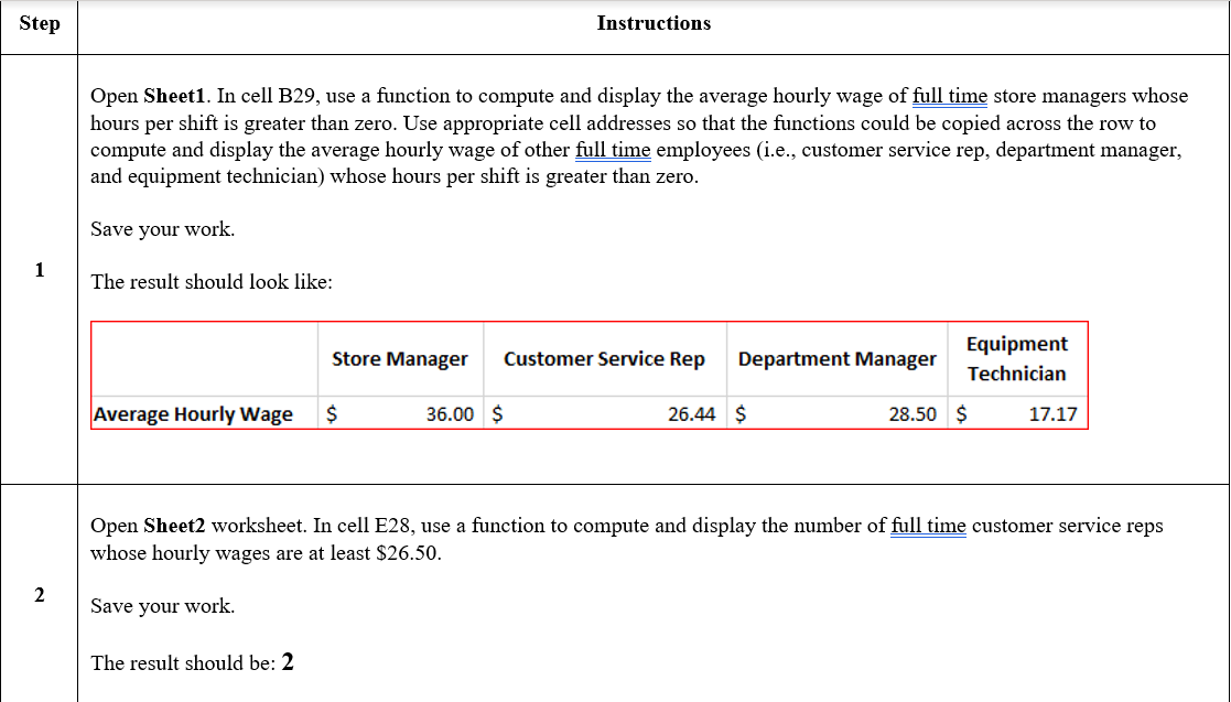 Solved Open Sheet1. In cell B29, use a function to compute | Chegg.com