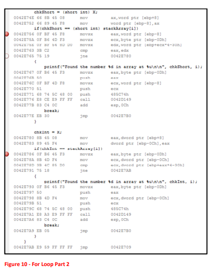 Solved Figure 10 - For Loop Part 28.a. ( 0.5 pts) What is | Chegg.com