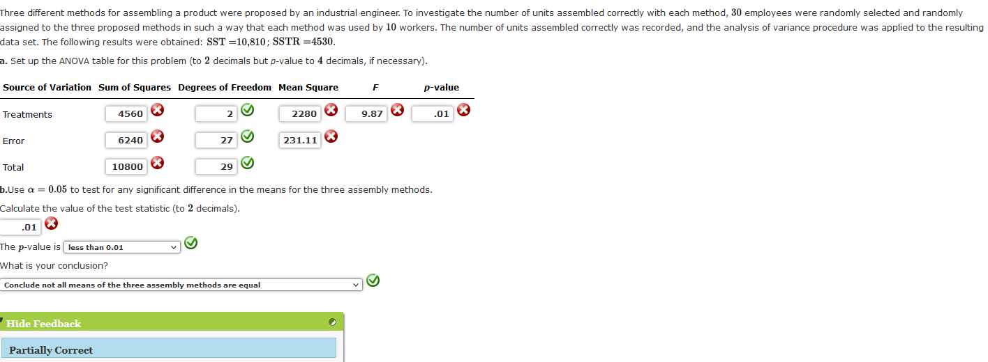 Solved data set. The following results were obtained: | Chegg.com