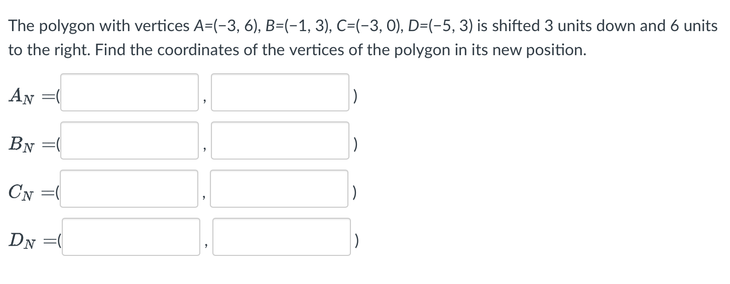 Solved The polygon with vertices | Chegg.com Solved The polygon with vertices | Chegg.com