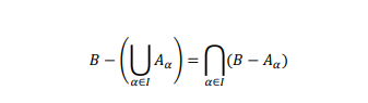 Solved t / be a nonempty indexing set and let A={Aα∣α∈I} be | Chegg.com