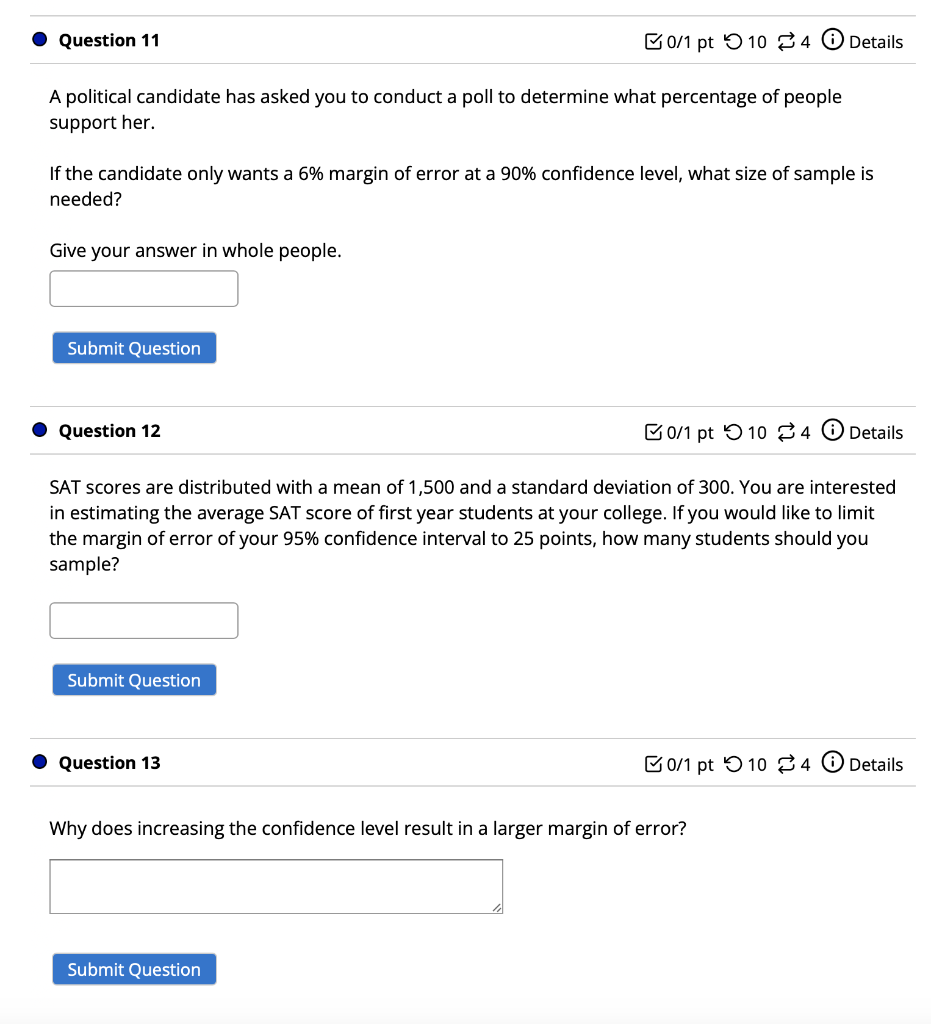 Solved A political candidate has asked you to conduct a poll | Chegg.com