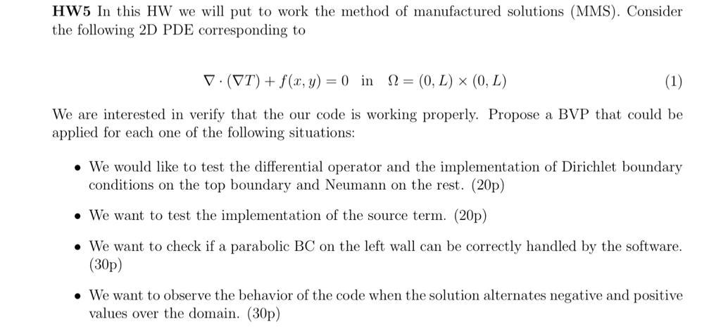 Solved HW5 ﻿In this HW we will put to work the method of | Chegg.com