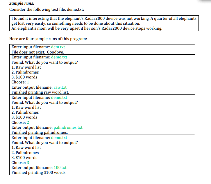 Solved Problem: Implement a class named FileParser, along | Chegg.com