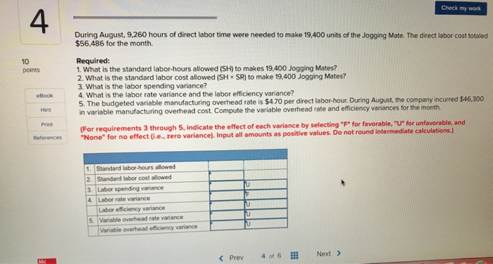 Solved Chapter io 0 Saved Help Save & Exit Submit Check my | Chegg.com