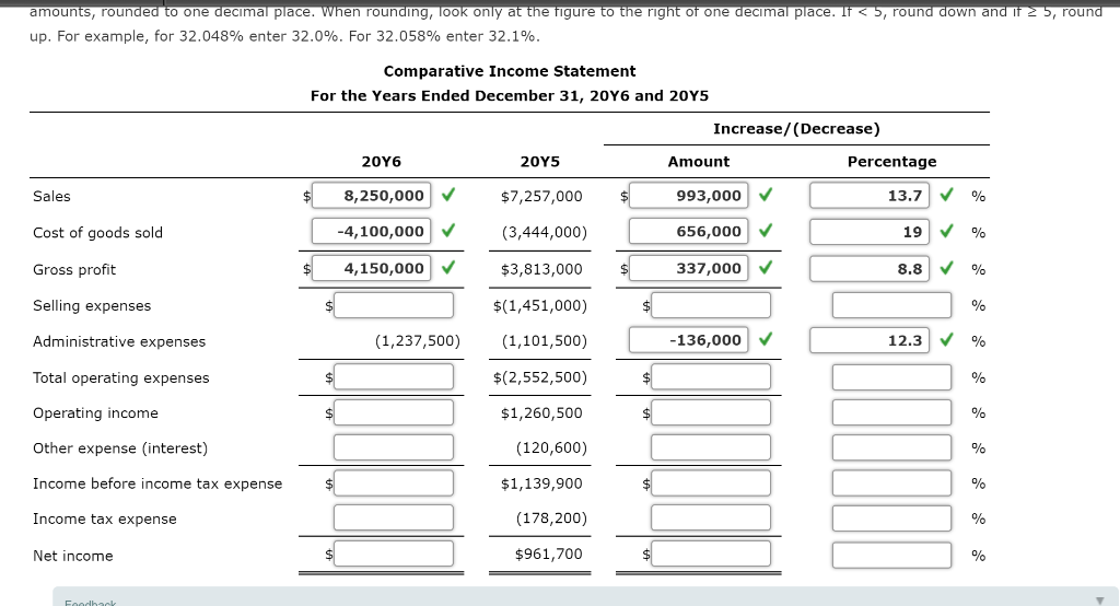 Solved Mastery Problem: Financial Statement Analysis | Chegg.com
