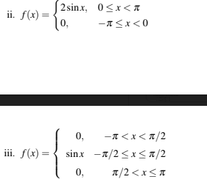 Solved Find Fourier series expansion of ﻿the following | Chegg.com
