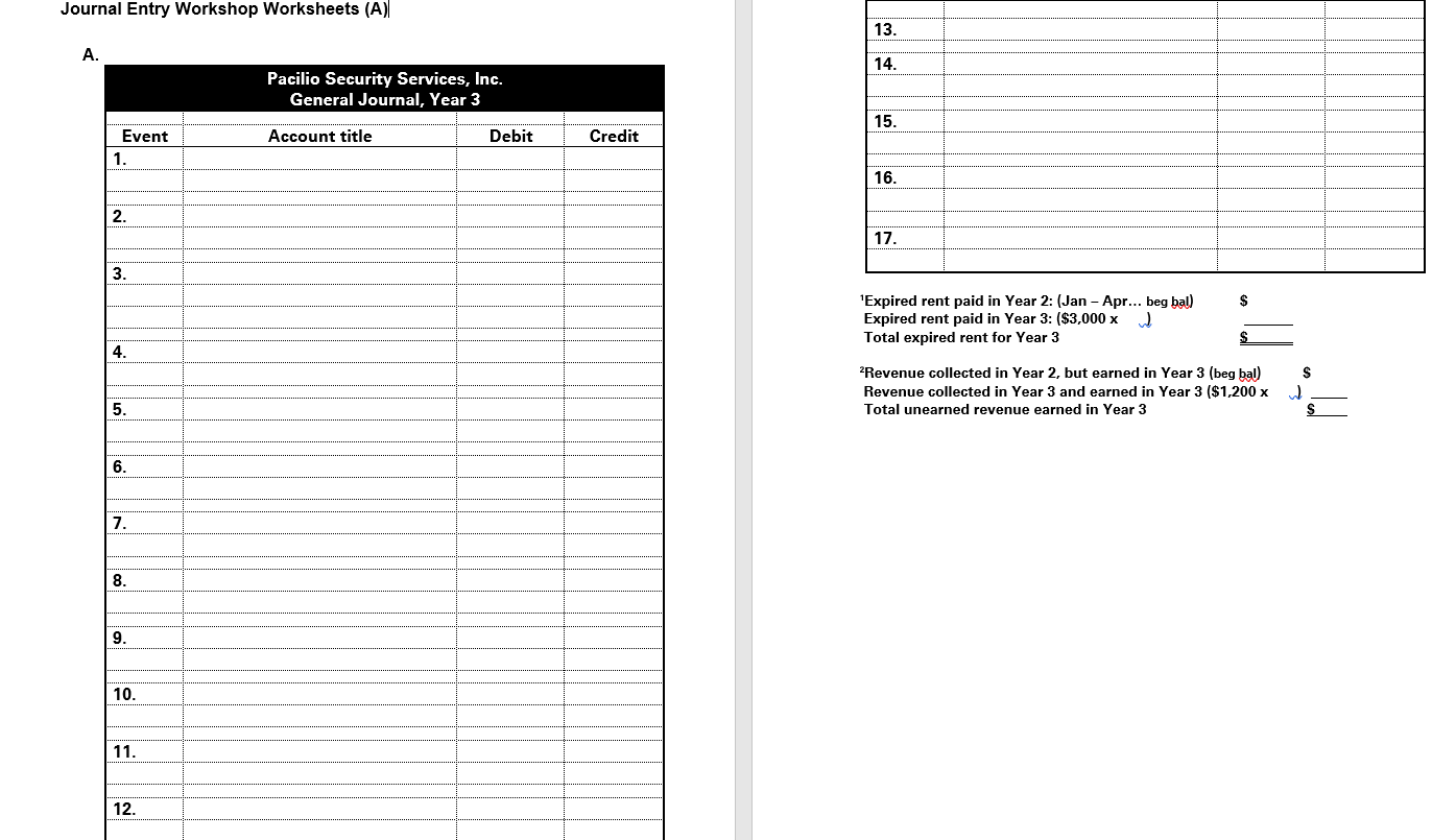Solved Journal Entry Workshop: COMPREHENSIVE PROBLEM - | Chegg.com