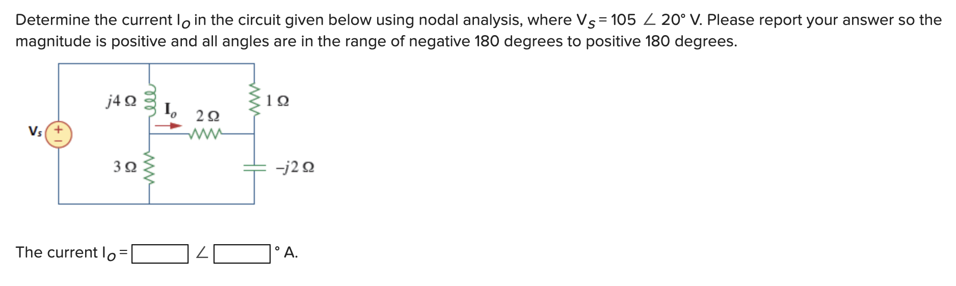 Solved Determine the current IO in the circuit given below | Chegg.com