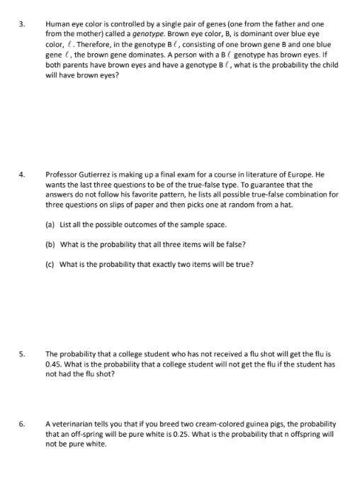 Solved 5.1 What is Probability? Probability is a numerical | Chegg.com