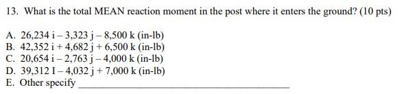 Solved A sign is mounted to a solid circular post as shown | Chegg.com