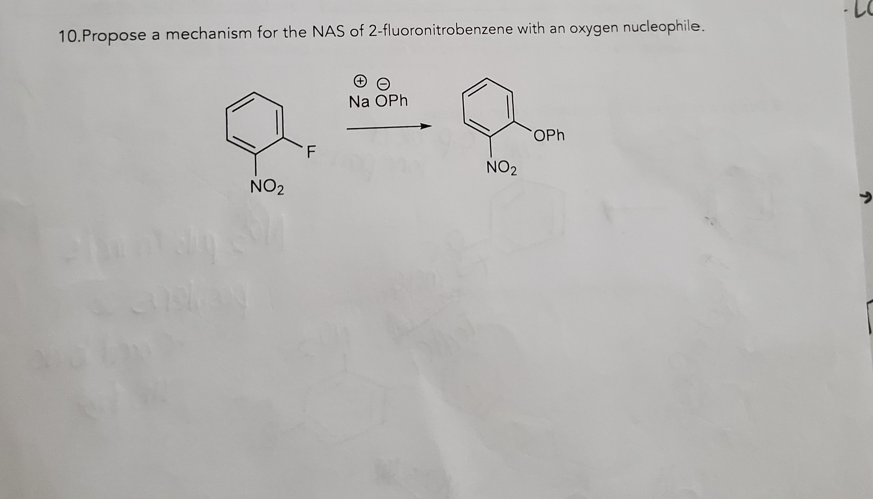 Solved 10.Propose a mechanism for the NAS of 2 | Chegg.com