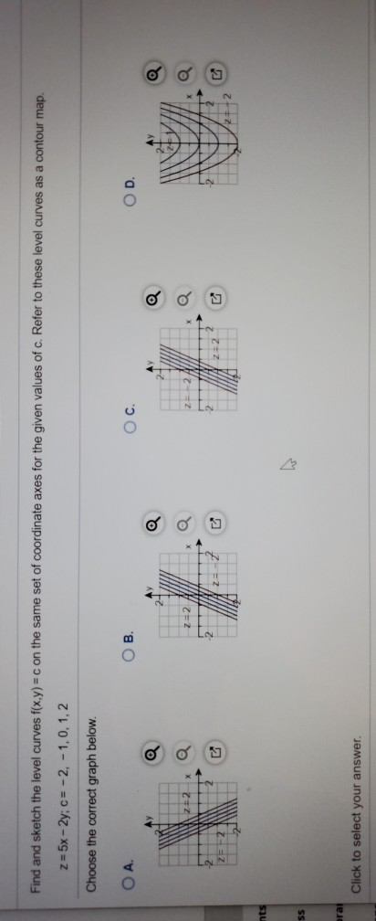 Solved Find and sketch the level curves f(x,y) =c on the | Chegg.com