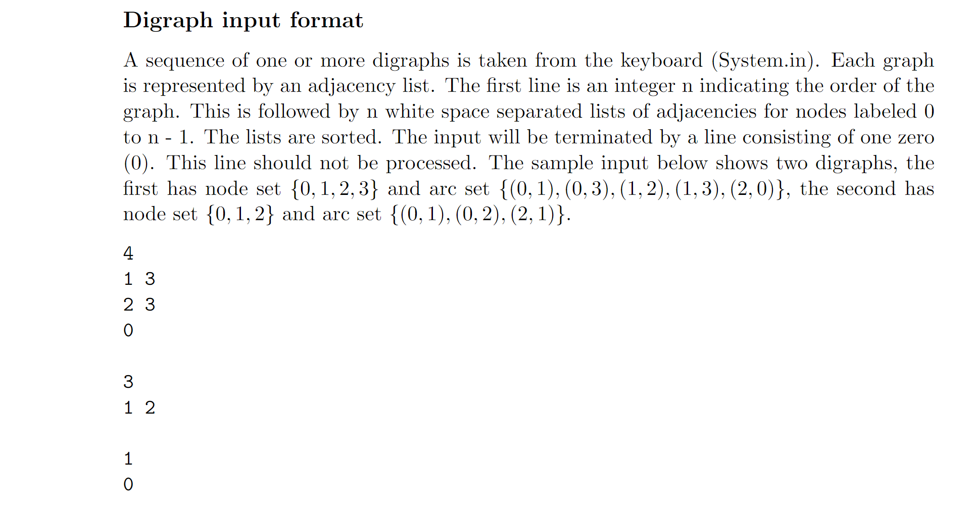 Solved 1. Finding the indegree of nodes in a digraph 20 | Chegg.com