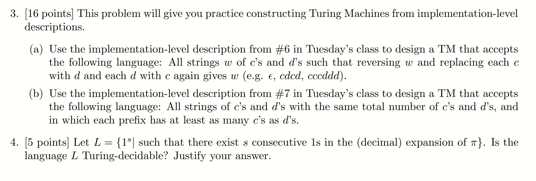 3. [16 points) This problem will give you practice | Chegg.com
