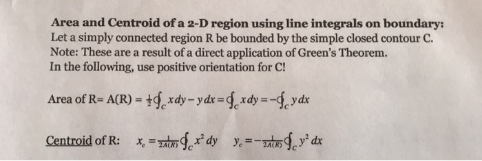 Solved Part II: Scalar Line Integrals Application: Center of | Chegg.com