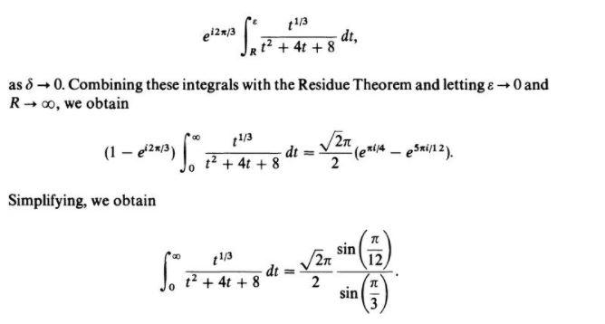 Solved TE Use the “keyhole" contour in Figure 2.17 in the | Chegg.com