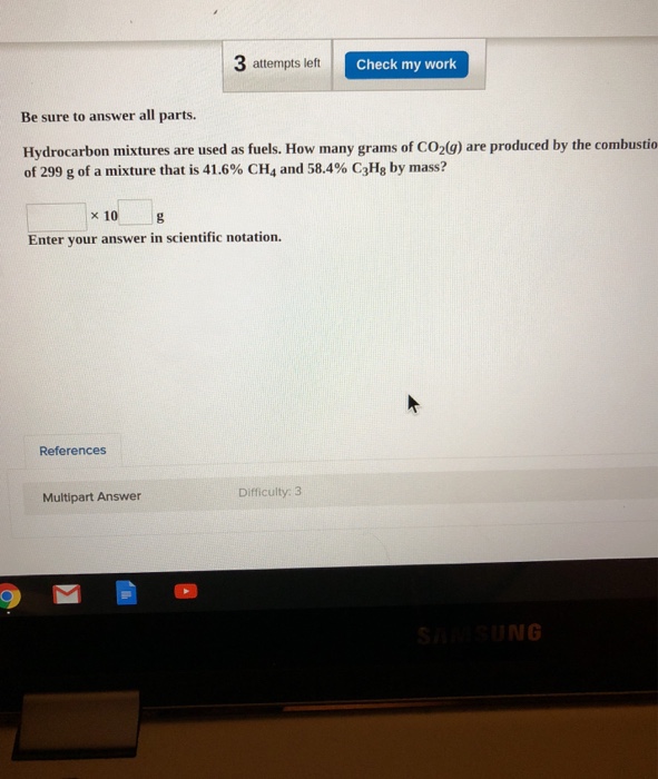 Solved 0 points 1 attempts left Check my work Be sure to | Chegg.com