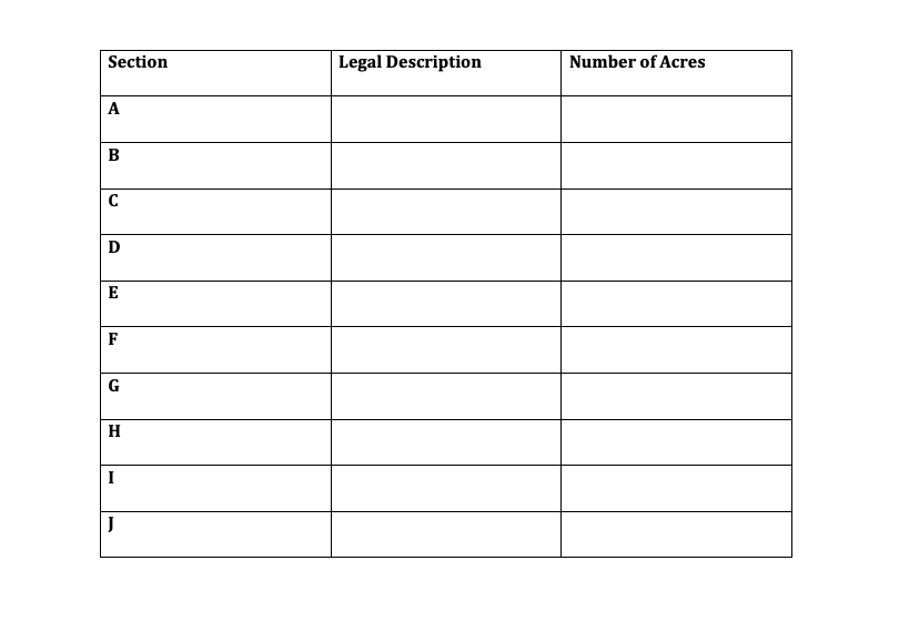 Solved Question 1. (20 pts total, 2 pt each). Given the PLSS | Chegg.com
