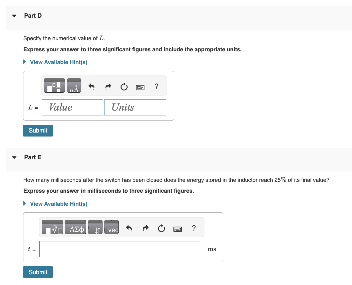 Solved The current and voltage at the terminals of the | Chegg.com