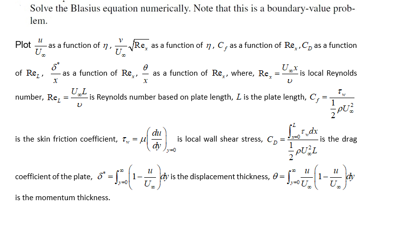 Solved COMPUTER FLUID DYNAMICS NUMERICAL SOOLUTIONS PLEASE | Chegg.com