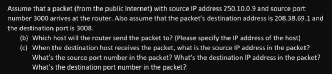 Solved Consider the following situation using NAT (Network | Chegg.com