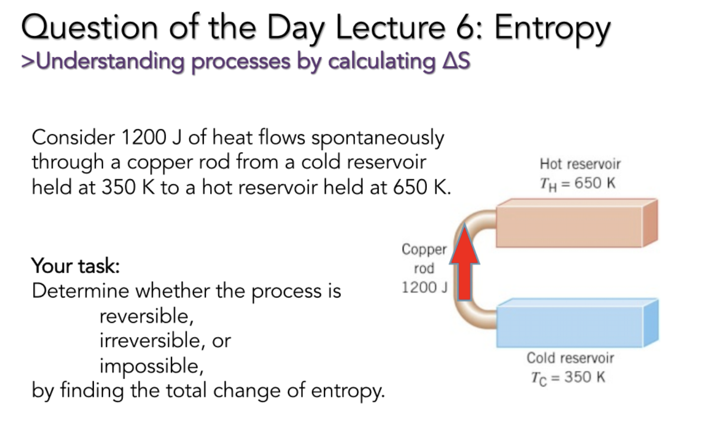 Solved Question of the Day Lecture 6: Entropy > | Chegg.com