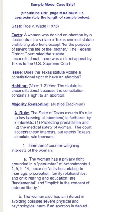 Family Law Trial Brief Sample