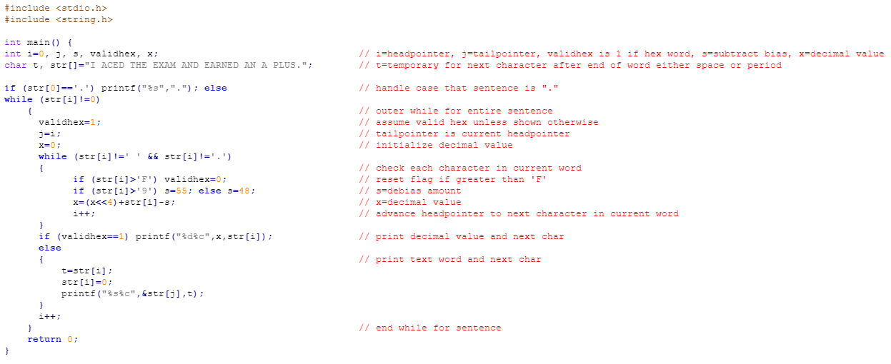 Please convert the following C code into MIPS | Chegg.com