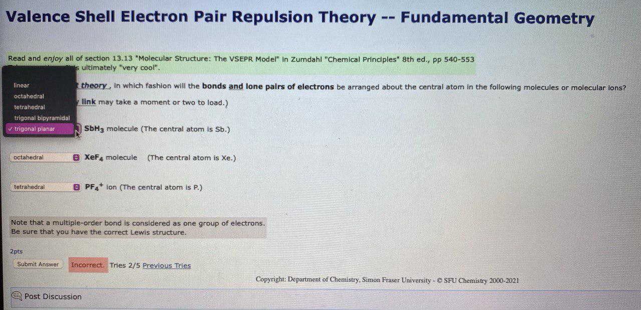 Solved Lewis Diagrams Triatomic Molecules And Ions Of The