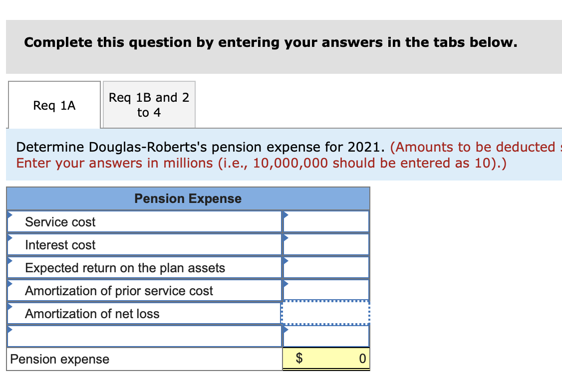 Solved Exercise 17-16 (Algo) Determine and record pension | Chegg.com