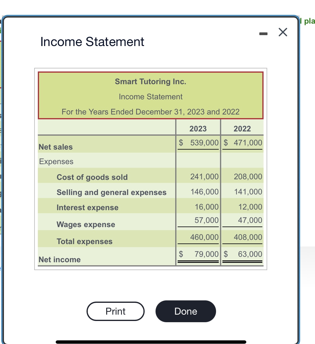 Solved Prepare a comparative common-size income statement | Chegg.com